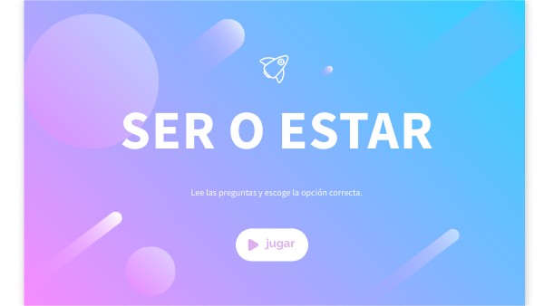 Quiz: Ser o Estar