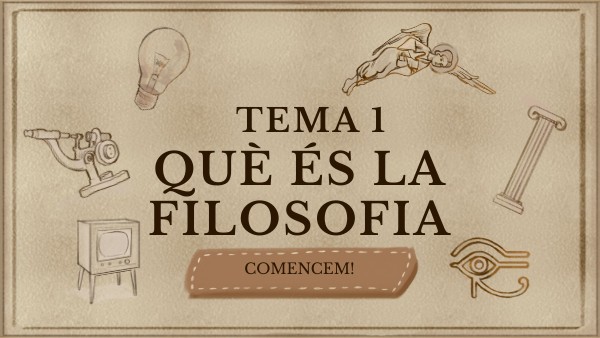 Què és la filosofia? | Genially
