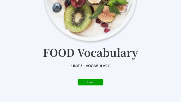 RECIPES PRESENTATION | Genially
