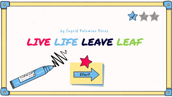WORDS - Live, Leave, Leaf