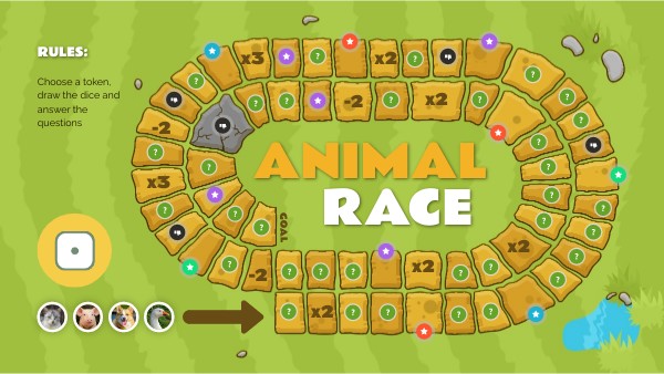 ANIMAL RACE | Genially