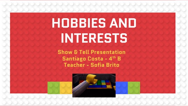 Show and Tell Presentation - Santiago Costa | Genially