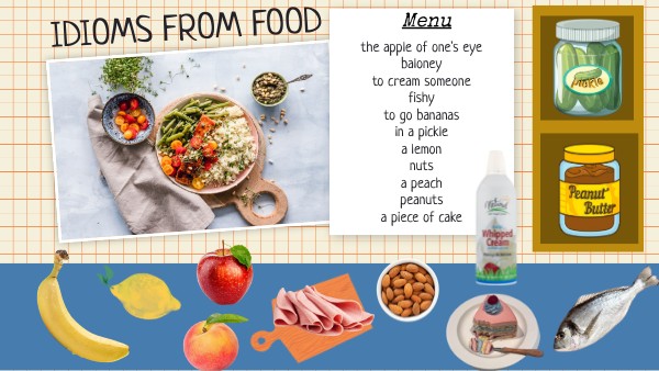 Idioms from food | Genially