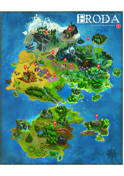 Eroda's Map