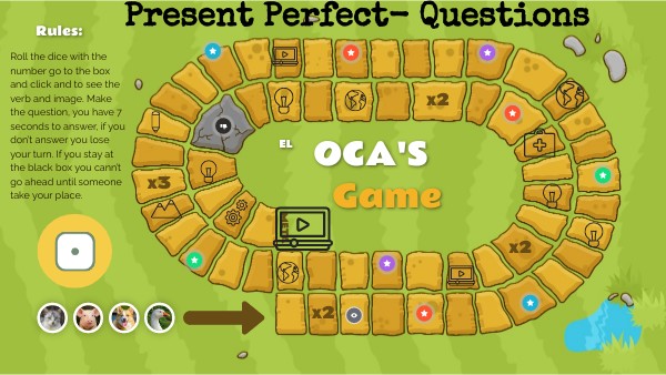 Present Perfect Game | Genially