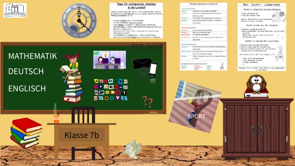 7b Virtuelles Klassenzimmer | Genially