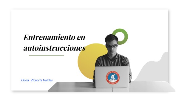 Entrenamiento de Autoinstrucciones | Genially