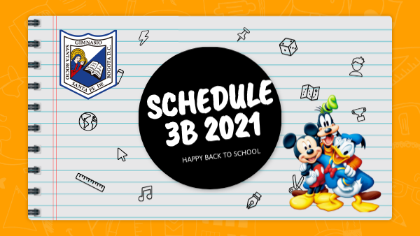 HORARIO 3B GSR VIRTUAL 2021