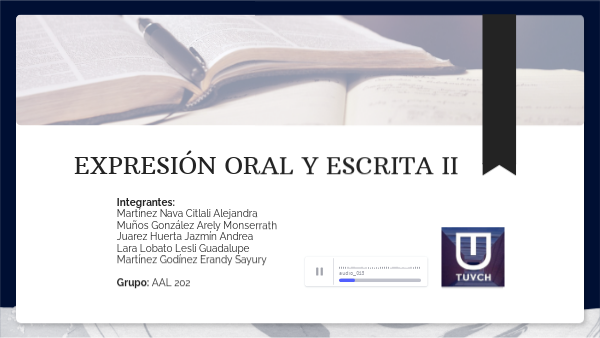 Ortografía y Redacción II | Genially