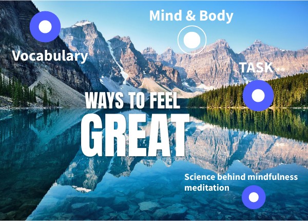 Ways to feel great | Genially