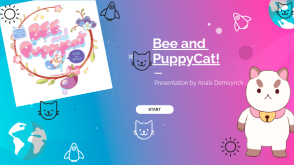 Bee and Puppy Cat for school | Genially