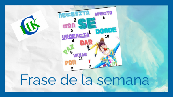 FRASE DE LA SEMANA | Genially