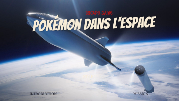 escape game pokemon | Genially