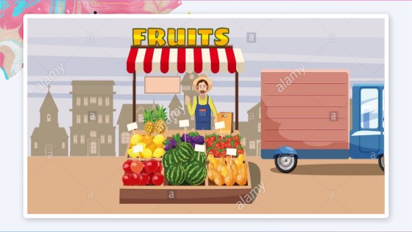 The fruit stand | Genially