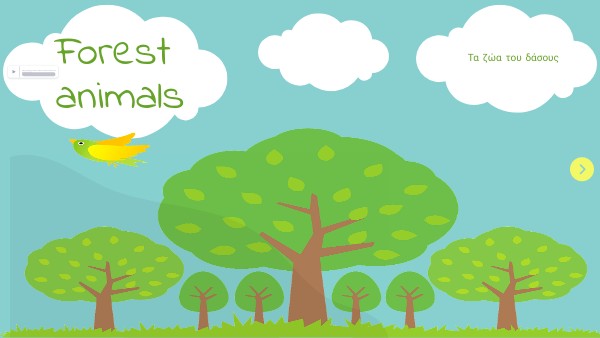 A Class - Forest animals | Genially