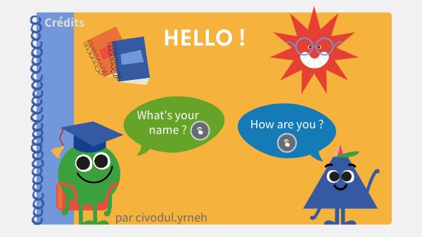 Hello ! How are you ? | Genially