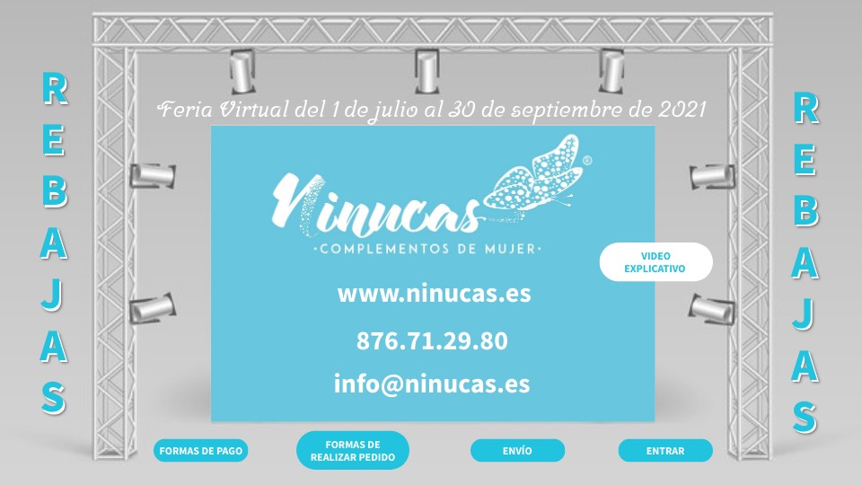 Feria Virtual NINUCAS - REBAJAS de verano | Genially
