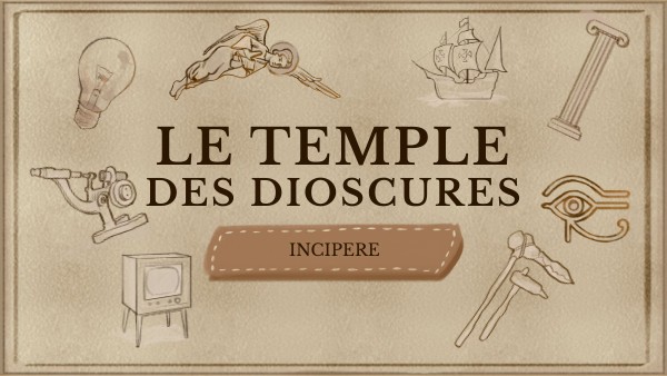 Le temple des dioscures