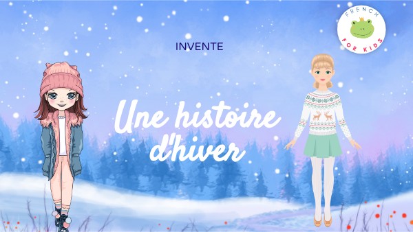Une histoire d'hiver ! Tableau interactif | Genially