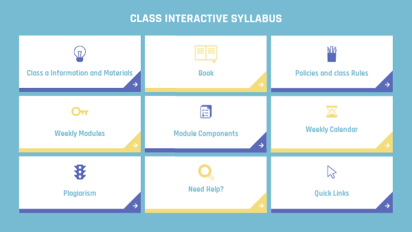 GBS 151 Syllabus | Genially