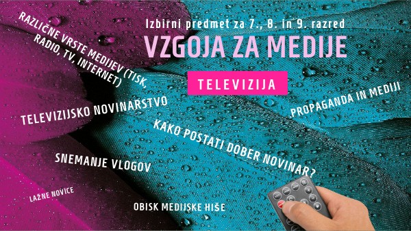 Vzgoja za medije - televizija