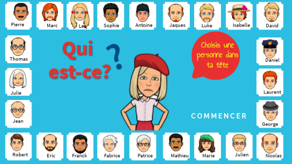 Qui est-ce? guess who