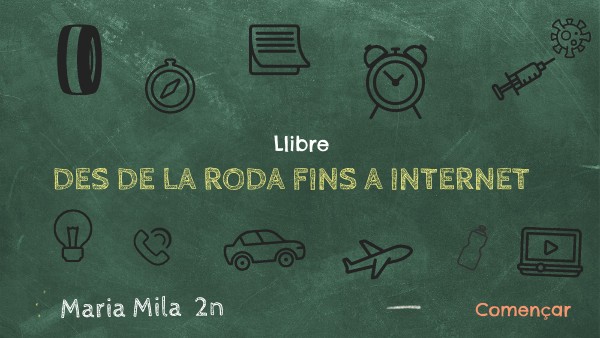 Llbre Des de la roda fins a internet | Genially