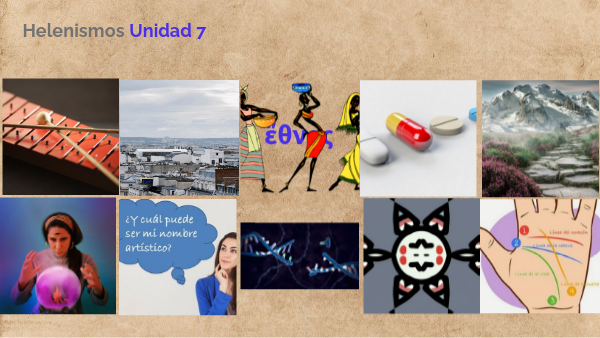Helenismos Unidad 7 | Genially