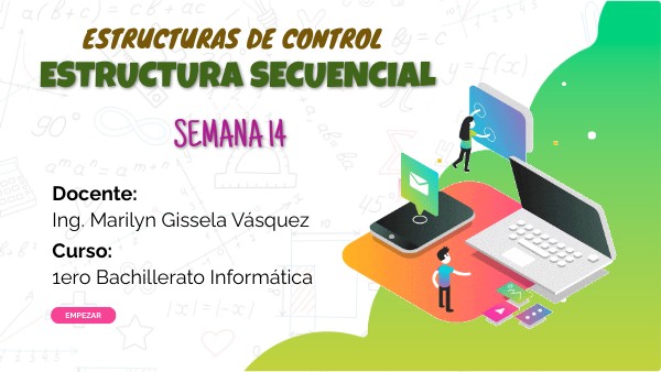 ESTRUCTURA SECUENCIAL