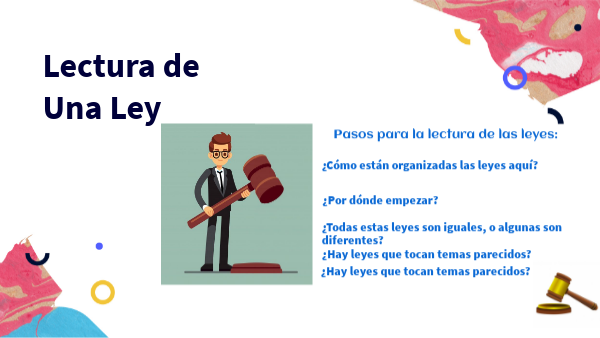 Lectura de una Ley | Genially