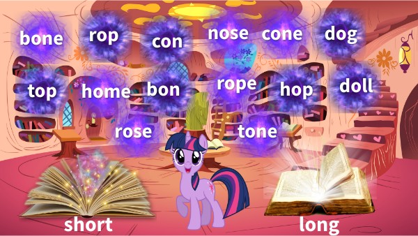 READING short/long o,u | Genially