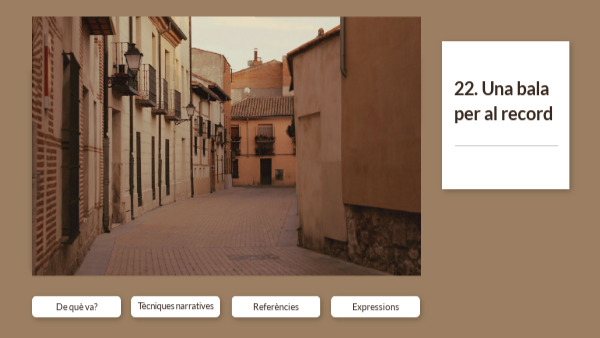 una bala per al record | Genially