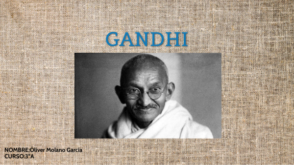 GANDHI | Genially