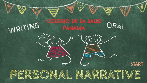 PERSONAL NARRATIVE - HIGH SCHOOL | Genially