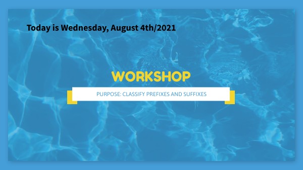 composing words | Genially