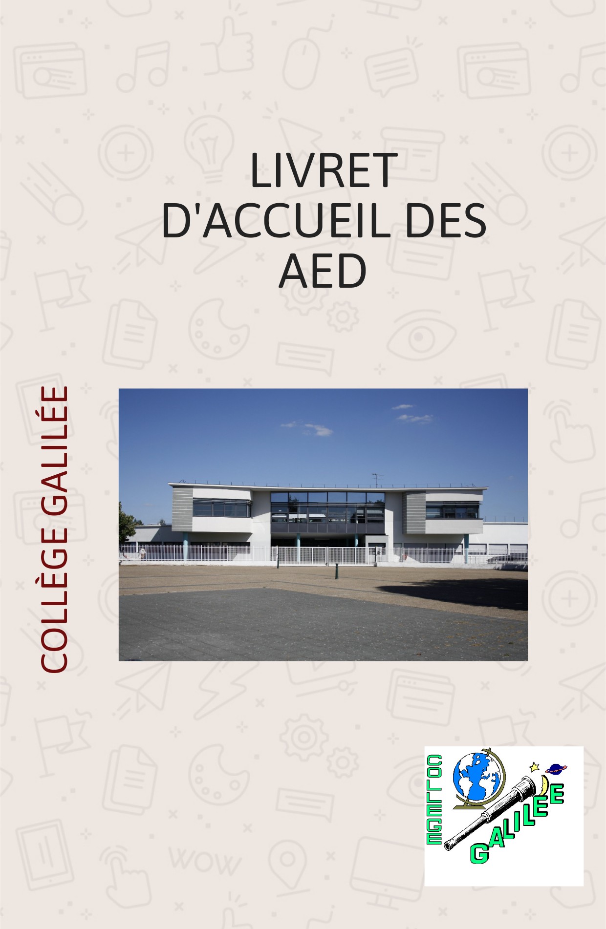 Copie - Livret d'accueil des AEDS | Genially