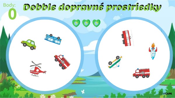 5.Dopravne prostriedky - Dobble - WEB | Genially