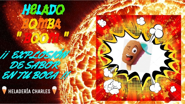 HELADO BOMBA BOOM