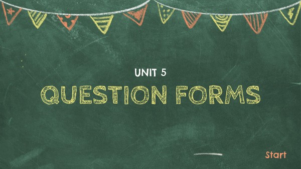 4º ESO: QUESTION FORMS