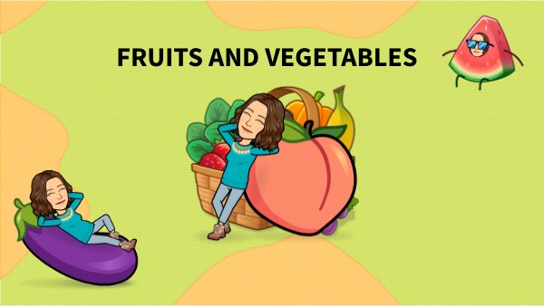 Preschool. Fruits and vegetables | Genially
