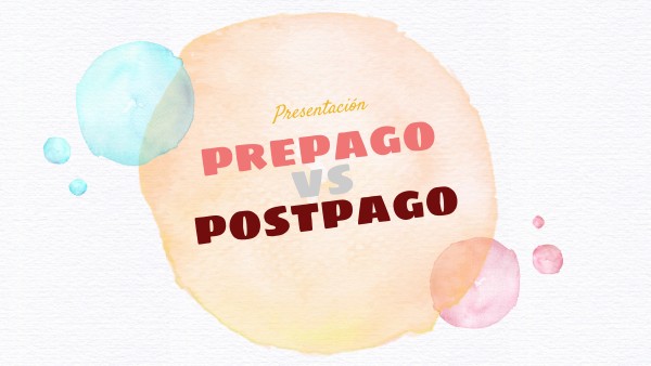Prepago Vs Postpago.