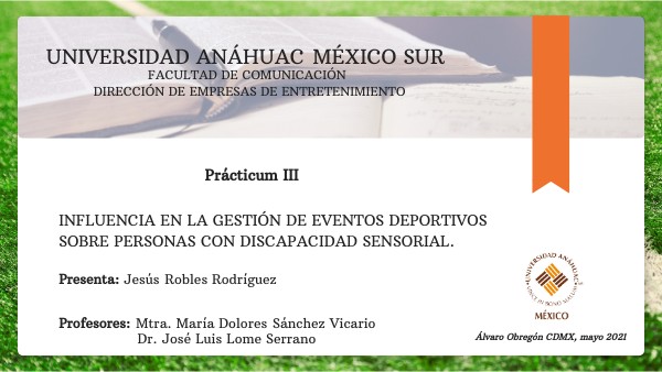 Presentación Practicum III