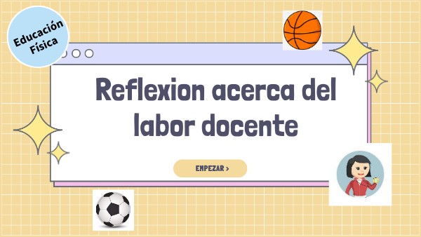 Reflexión Docente