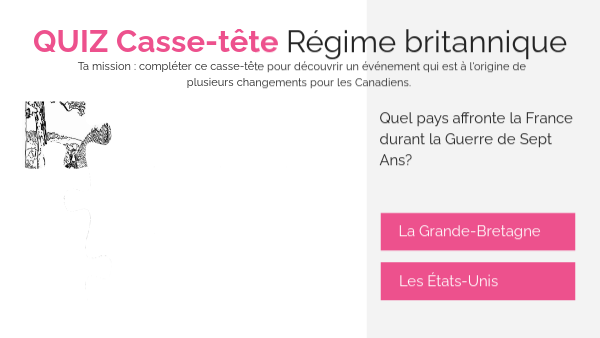 Quiz casse-tête chapitre 3