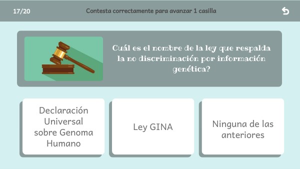 Pregunta 17 | Genially