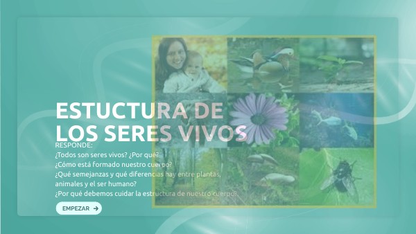 ESTRUCTURA SERES VIVOS