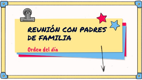 PRESENTACIÓN REUNIÓN PADRES DE FAMILIA