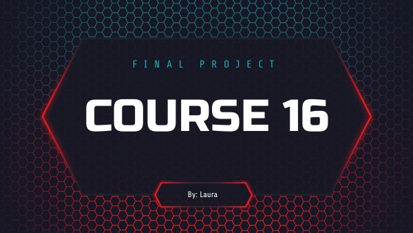 Course 16 | Genially