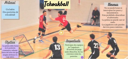 Tchoukball | Genially