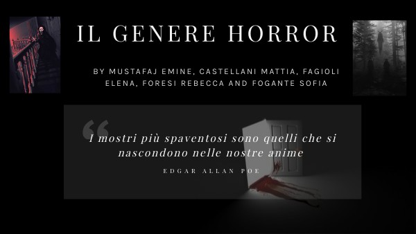 L'HORROR | Genially